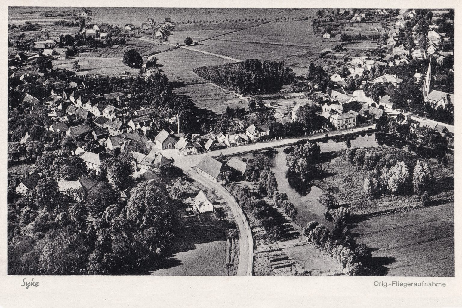 Syke – Luftbilder – Ansichtskarten Syke